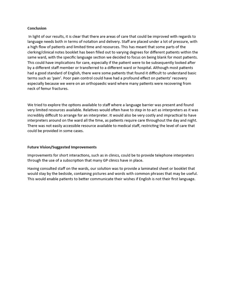 Conclusion | PDF | Science & Mathematics