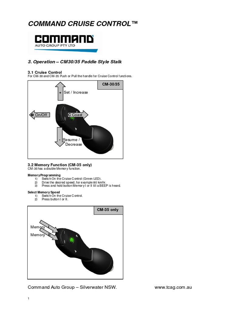 CM30 CM35 User Manual | PDF