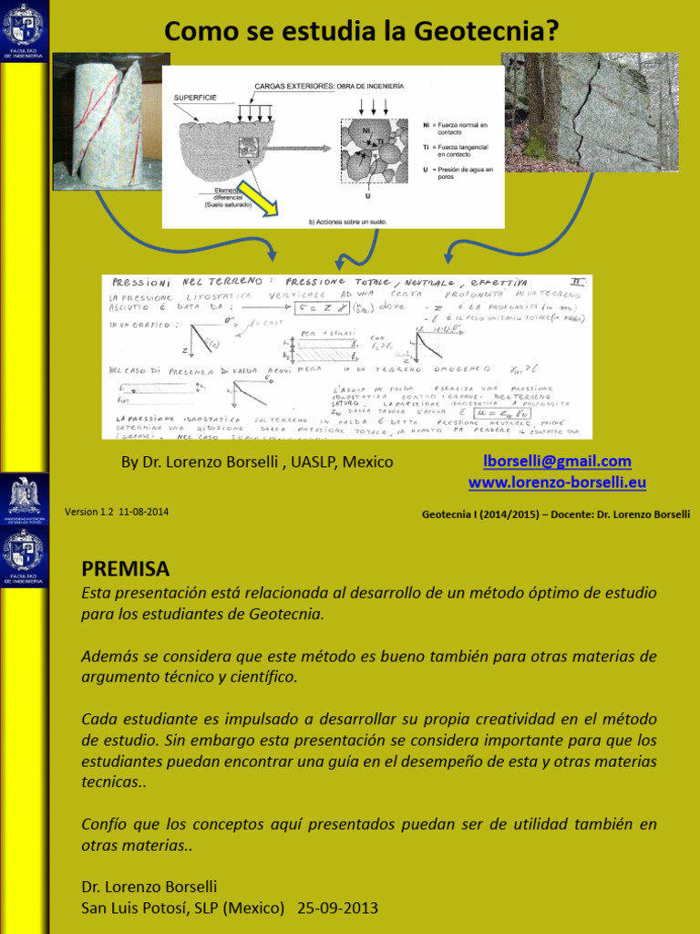 Como Se Estudia La Geotecnia | PDF