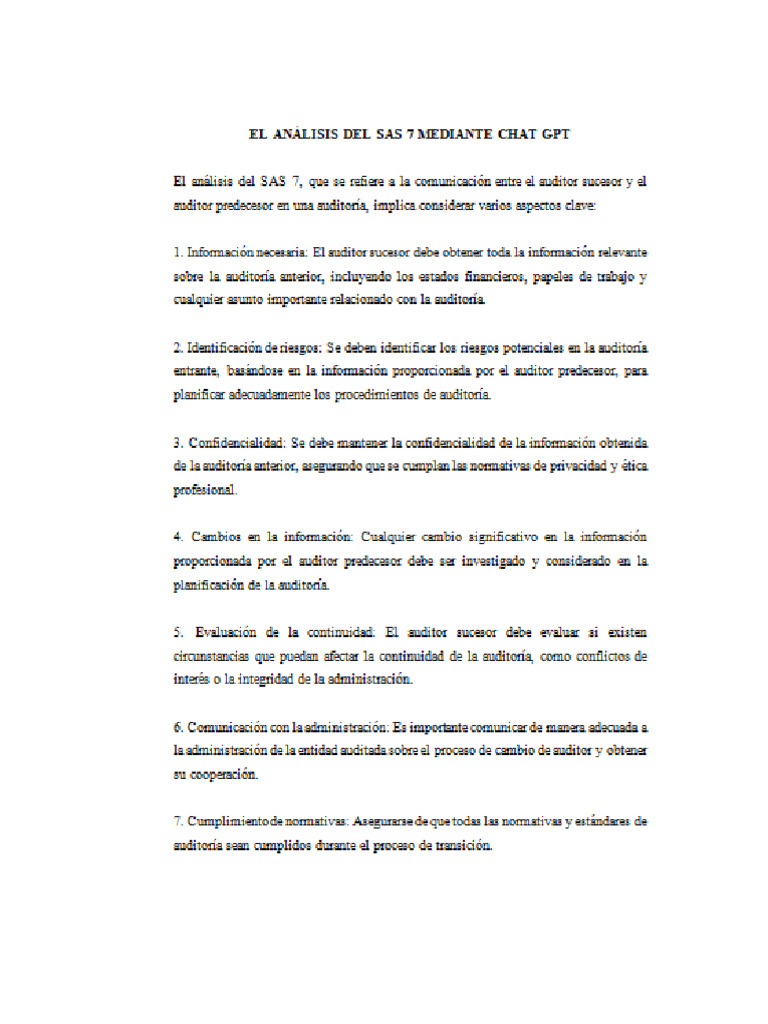 Analisis SAS7 | PDF