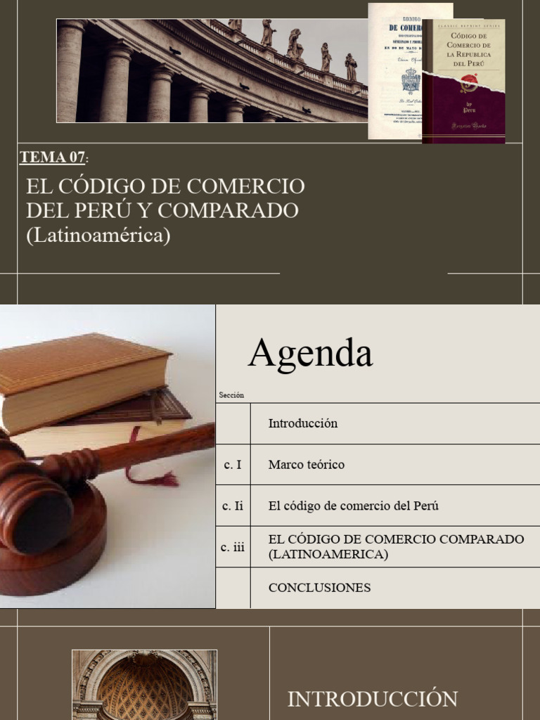 El Código de Comercio Del Perú y Comparado | PDF | Comercio | Agricultura