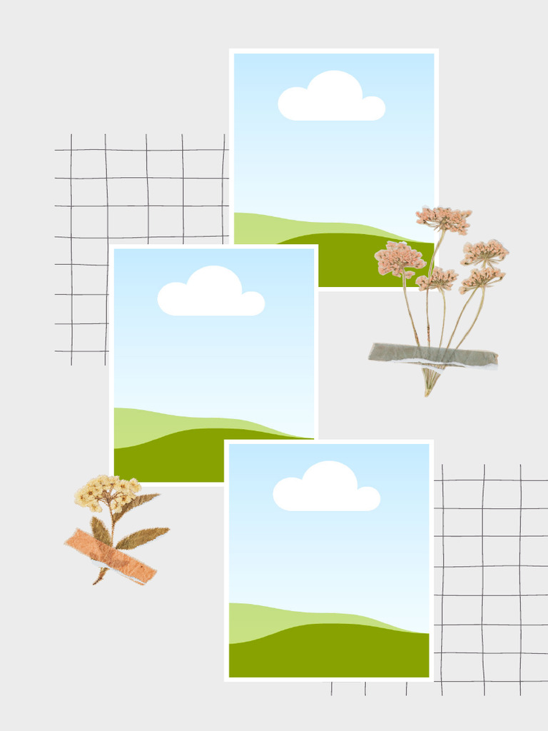 Gray Minimalist Fashion Photo Collage | PDF