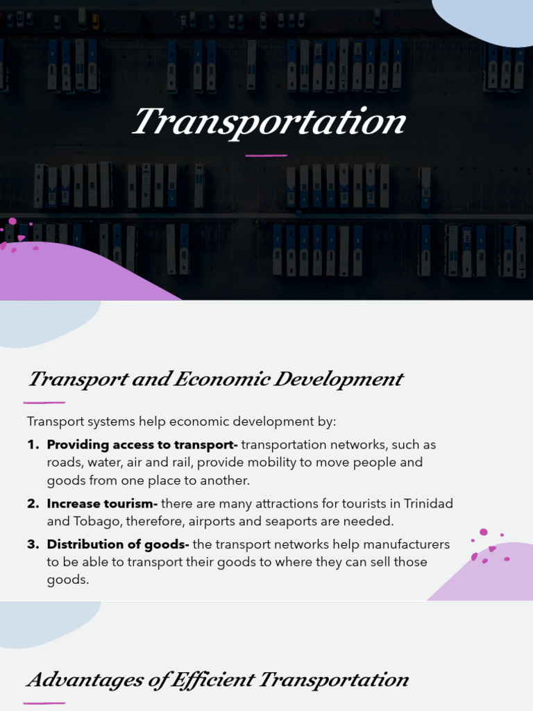 TRANSPORTATION | PDF | Transport | Bus