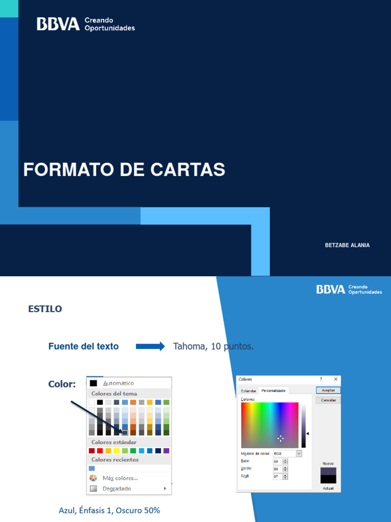 Guia-del-Formato-de-carta | PDF | Bancos | Caso de carta