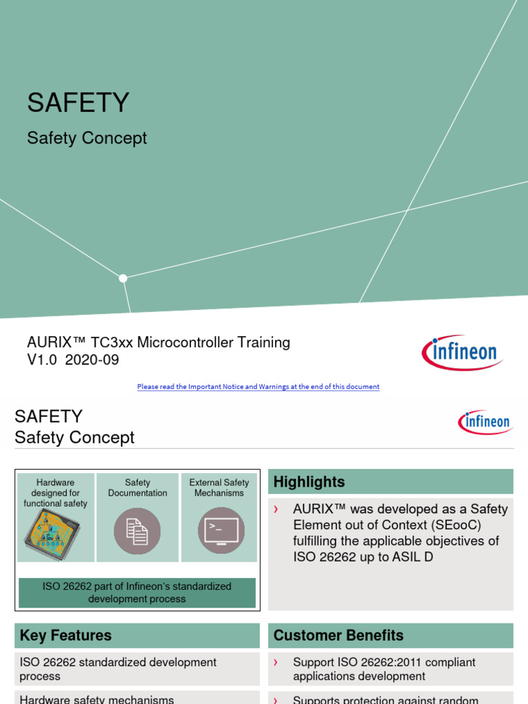 Infineon-AURIX Safety Concept Quick-Training-v01 00-EN | PDF | Computer Hardware | Computer ...