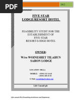 5-Star Hotel Project Proposal in Dire Dawa | PDF | Tourism | Internal ...