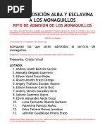 Vestiduras e Insignias Del Monaguillo | PDF | Historia | Religión y ...