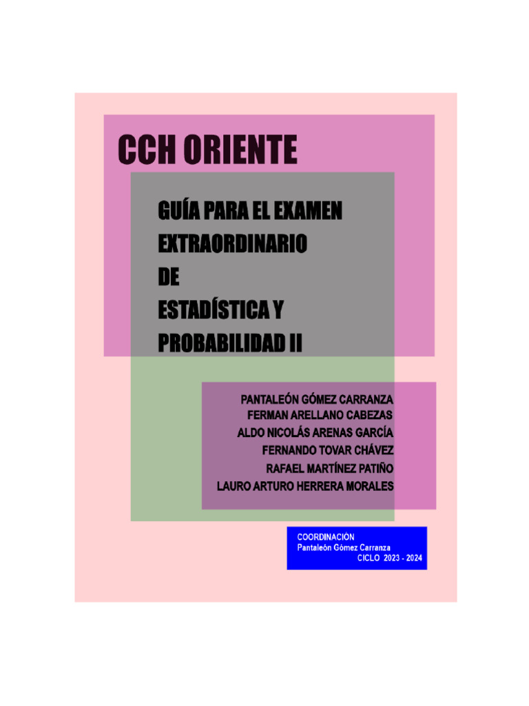 2023 2024 Guia Ex Ex Estad II | PDF | Teoría de probabilidad | Variable aleatoria