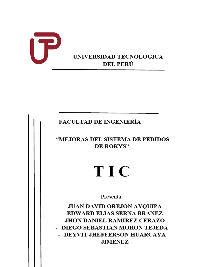Mejora del Sistema de Pedidos en Rokys | PDF | Bases de datos | Software de la aplicacion