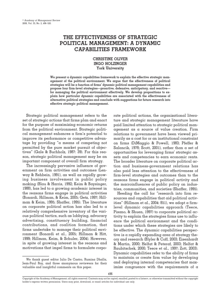 4. Lectura the Effectiveness of Strategic Political Management.cleaned ...