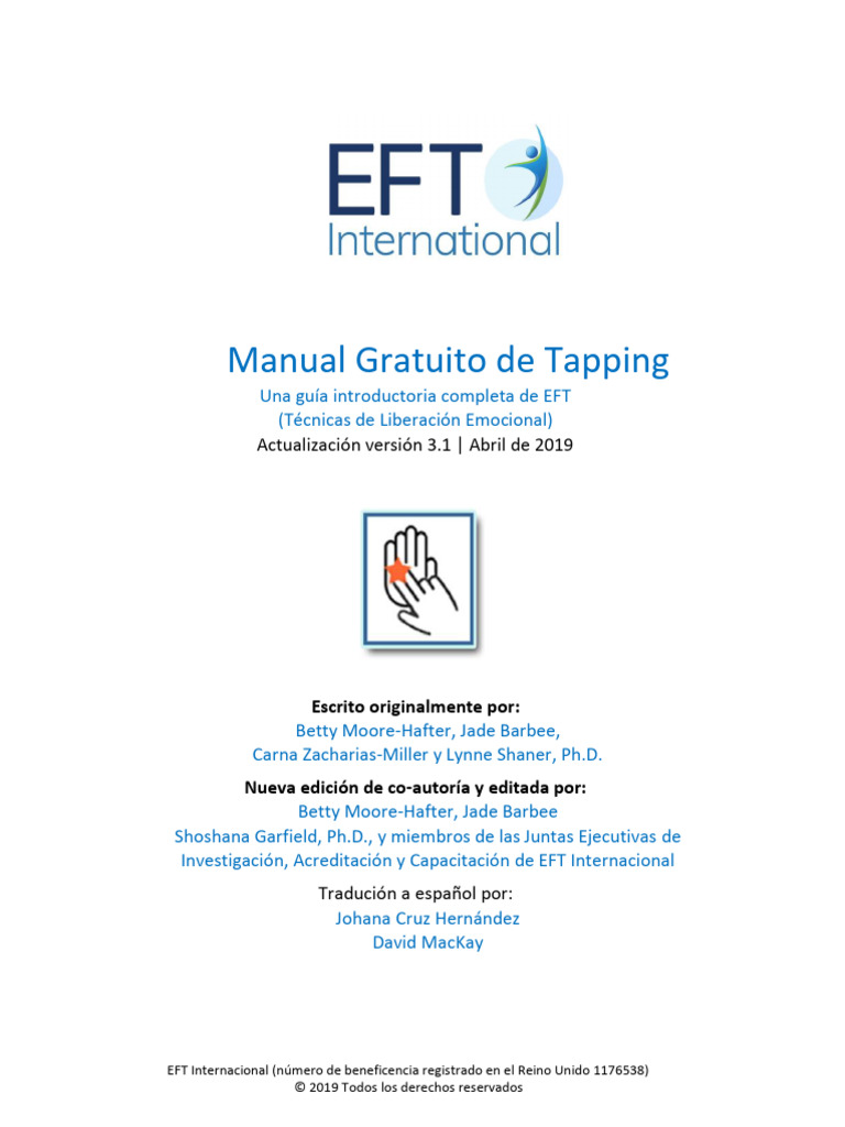 Manual Gratuito de Tapping: Actualización Versión 3.1 - Abril de 2019 ...