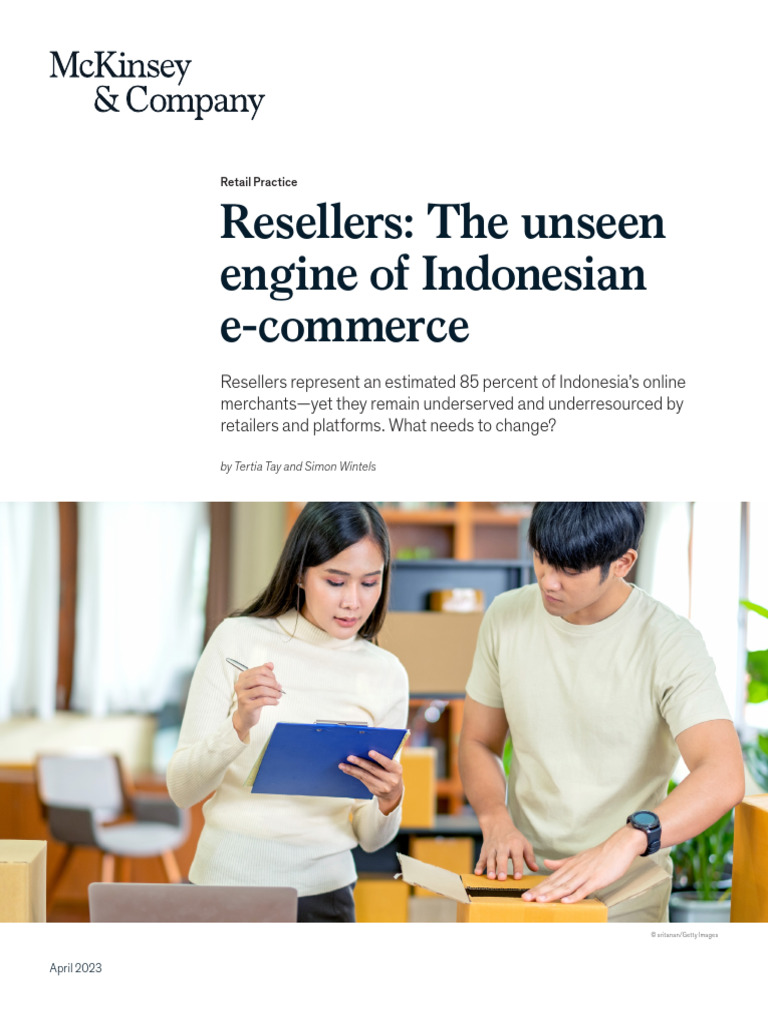 Empowering Indonesia's E-commerce Resellers | PDF | E Commerce | Retail