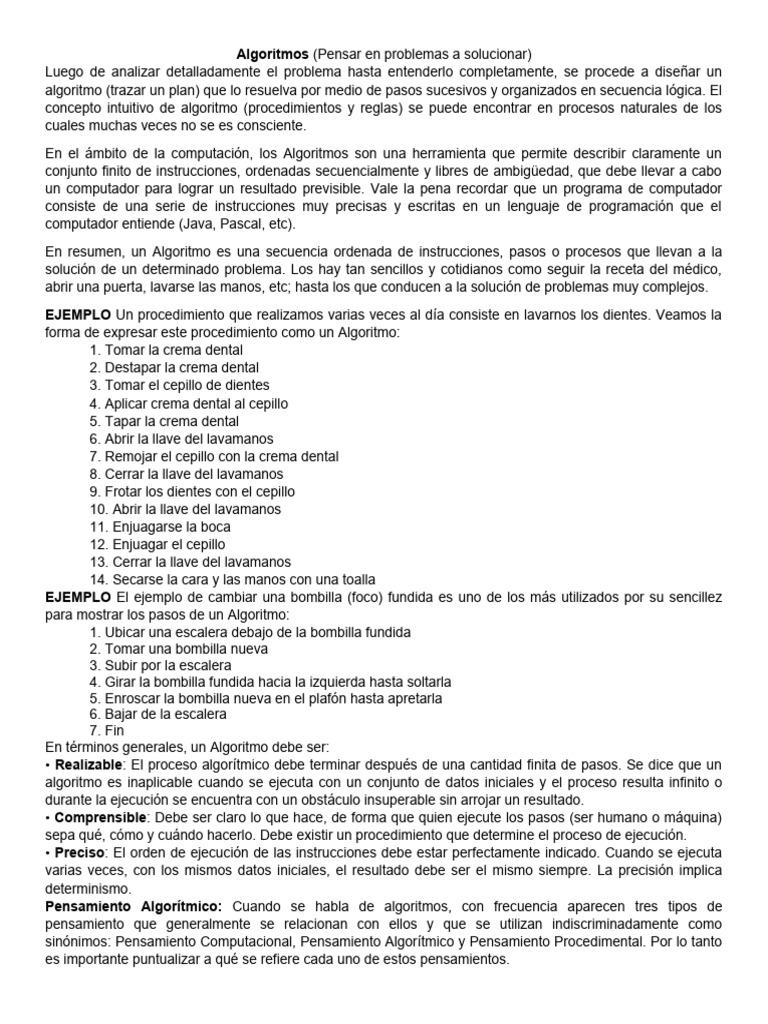 Algoritmos Inicio Descargar Gratis Pdf Algoritmos Poco