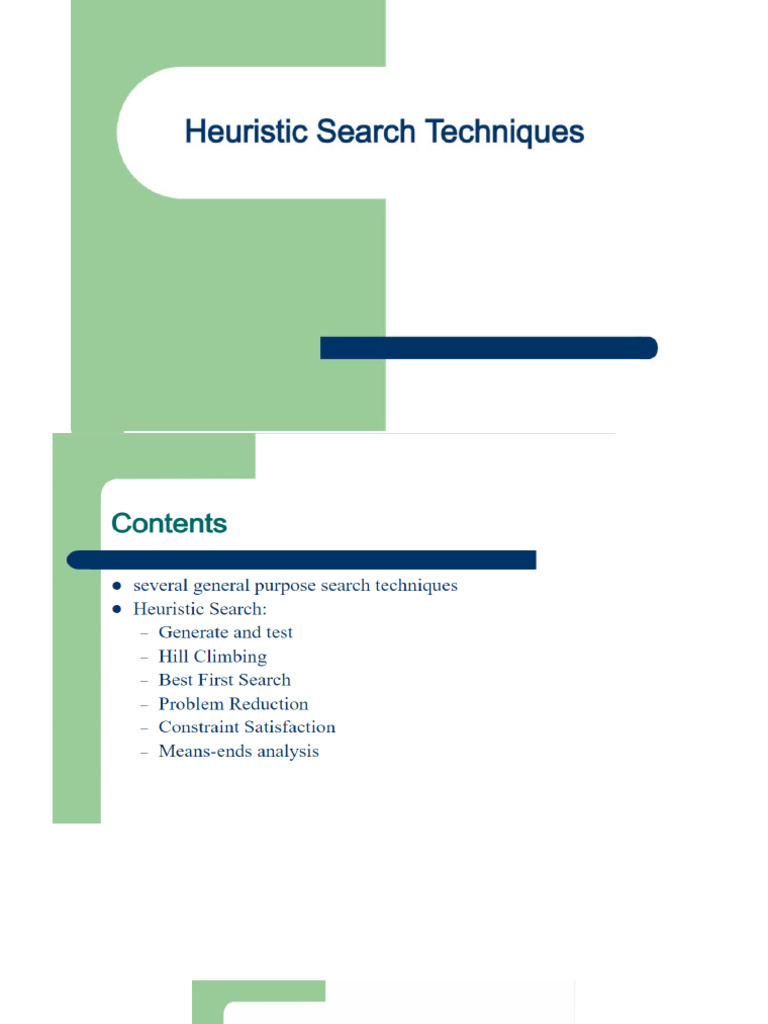 18CS71 Module1 Heuristics | PDF