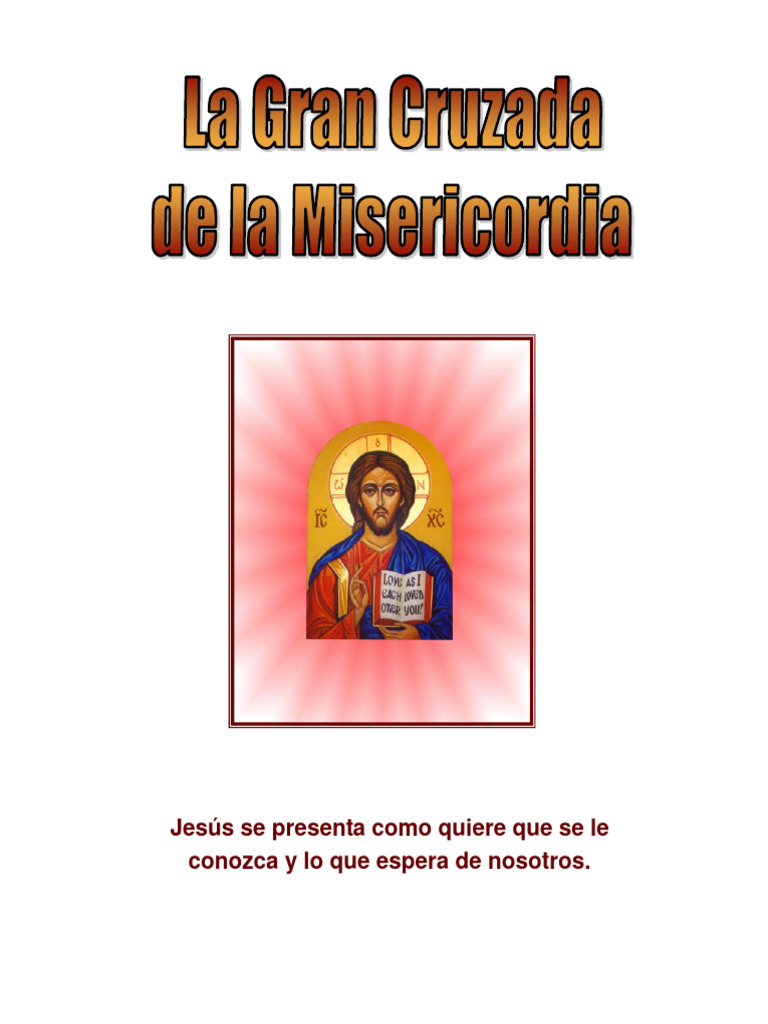 LA GRAN CRUZADA DE LA MISERICORDIA - CATALINA RIVAS | PDF | Amor ...
