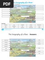 T2 G 603 Labelling A River Activity Sheet | PDF