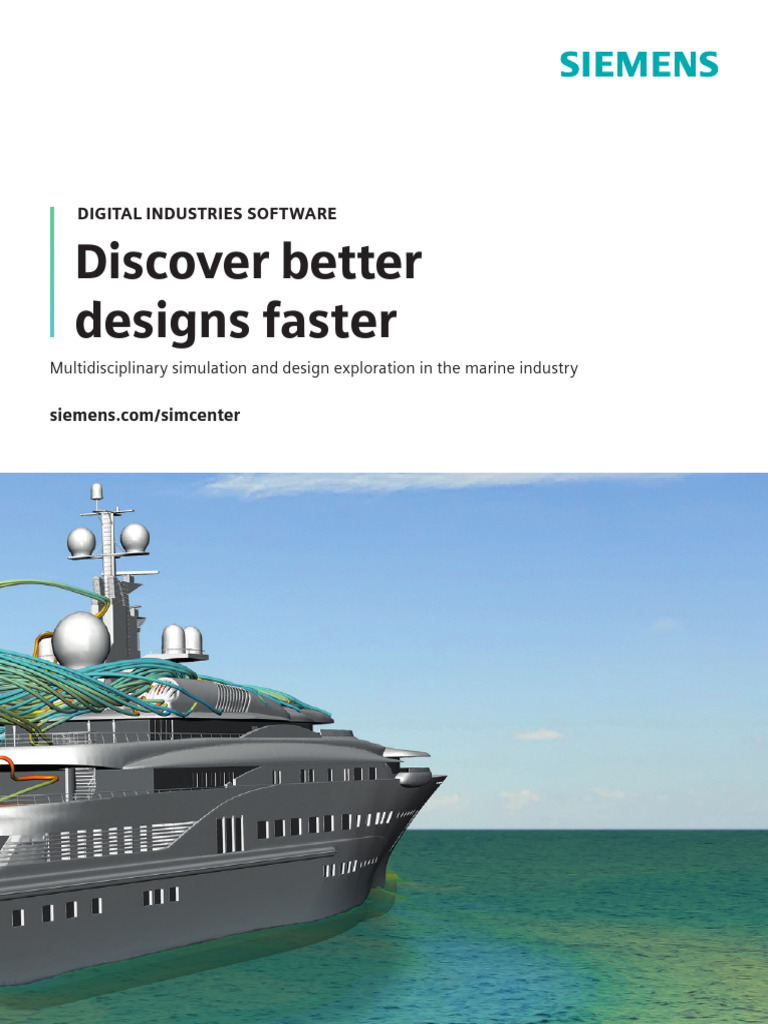 Siemens SW Multidisciplinary Simulation in The Marine Industry EB | PDF | Computational Fluid ...