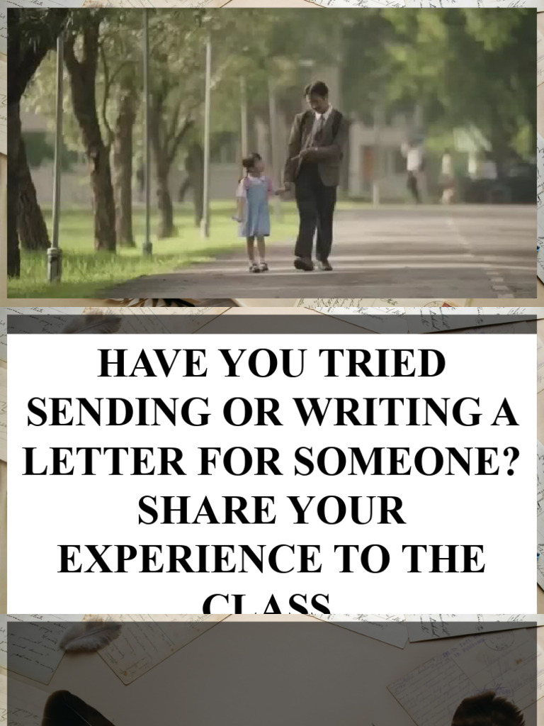 Grade 7 Writing Letters Lesson Pdf