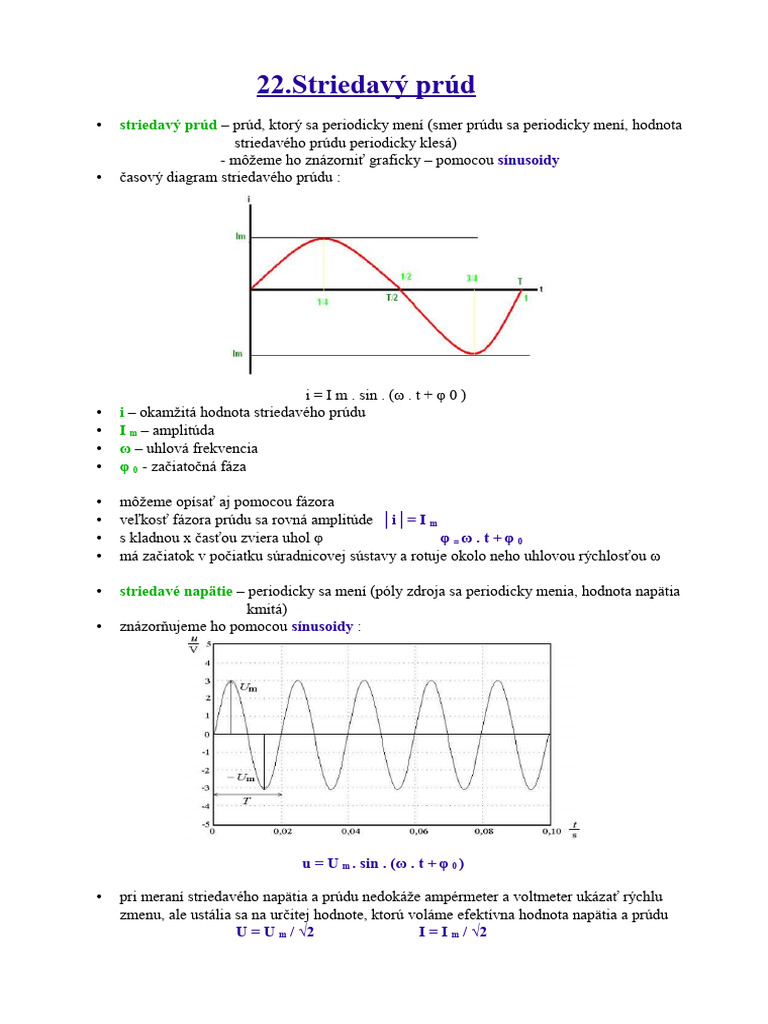 22 Striedavy Prud 17419 | PDF