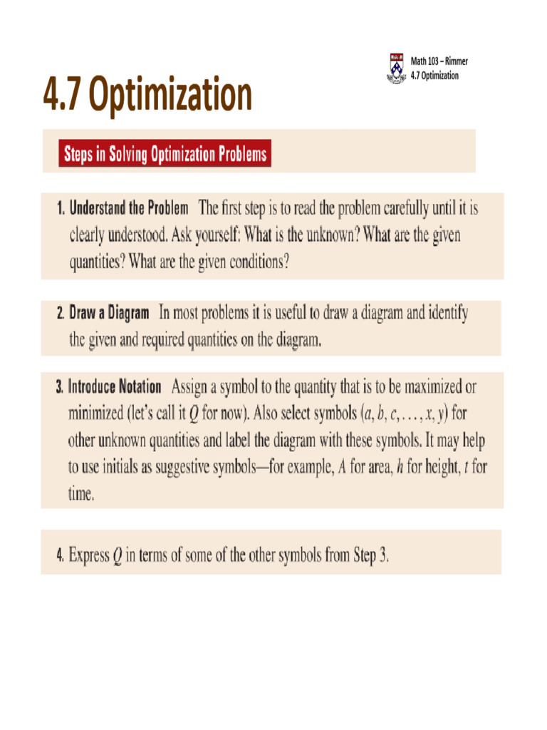 Optimization Problem | PDF | Mathematical Optimization | Mathematical Analysis