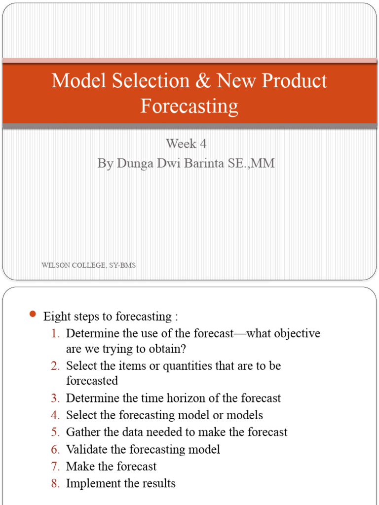 Pertemuan 3 Dan 4 | PDF | Forecasting | Errors And Residuals