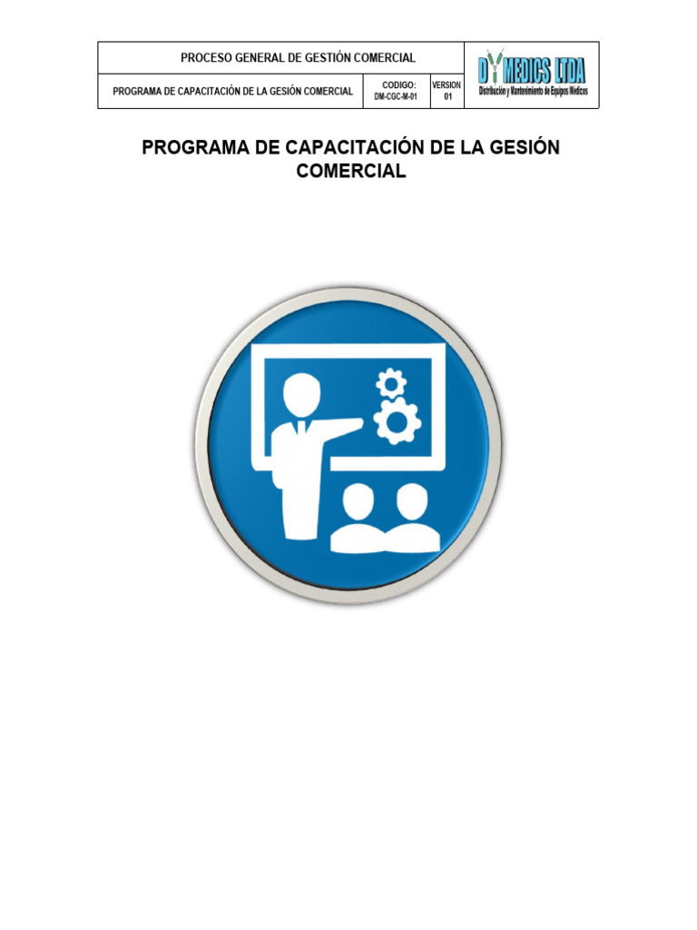 Capacitación en Gestión Comercial Efectiva | PDF | Business | Gestión ...