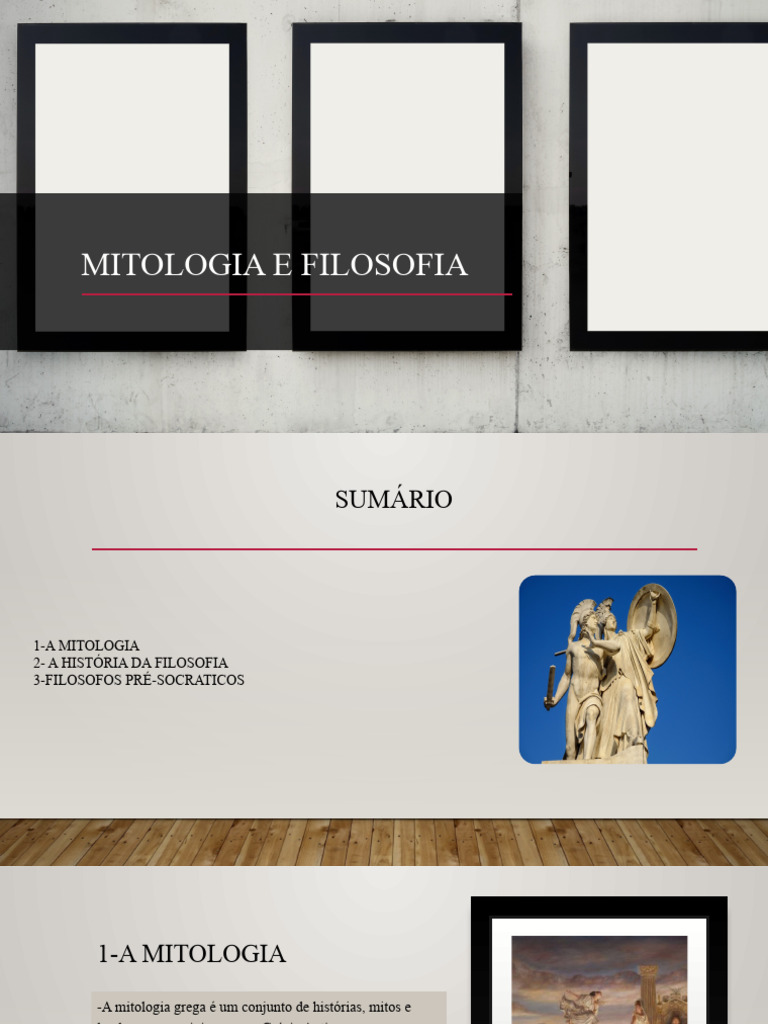 mitologia e filosofia 2 | PDF | Mitologia grega | Filosofia Grega Antiga