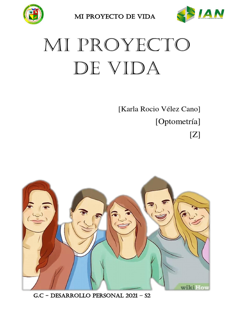 Mi Proyecto de Vida 2021S2 | PDF | Desarrollo personal