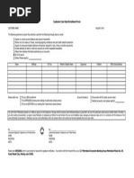 ERRF and Declaration Form Guidelines | PDF | Identity Document | Signature