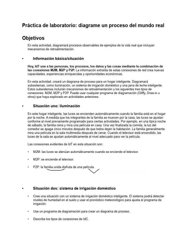 1.1.3.12 Lab - Diagram A Real-World Process | PDF | Informática