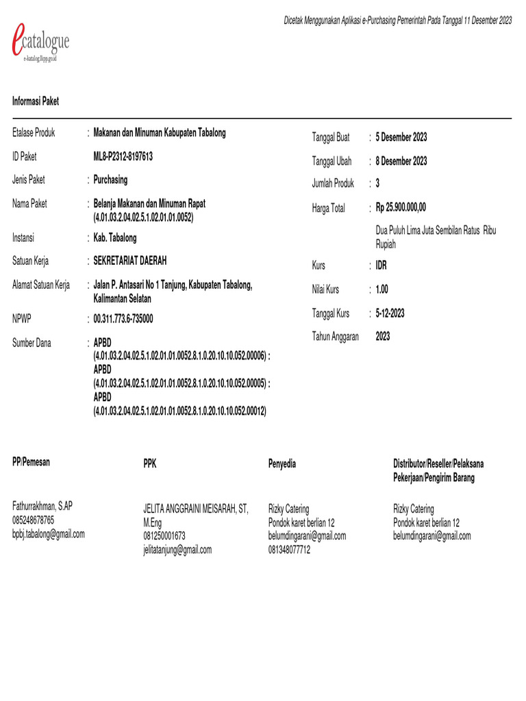 Cetak Pesanan ML8-P2312-8197613 | PDF