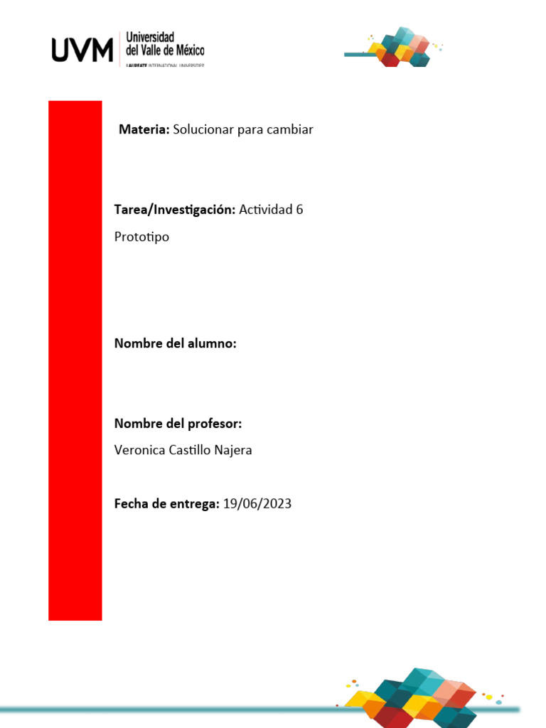 actividad 6 solucionar para cambiar | PDF | Internet | Facebook