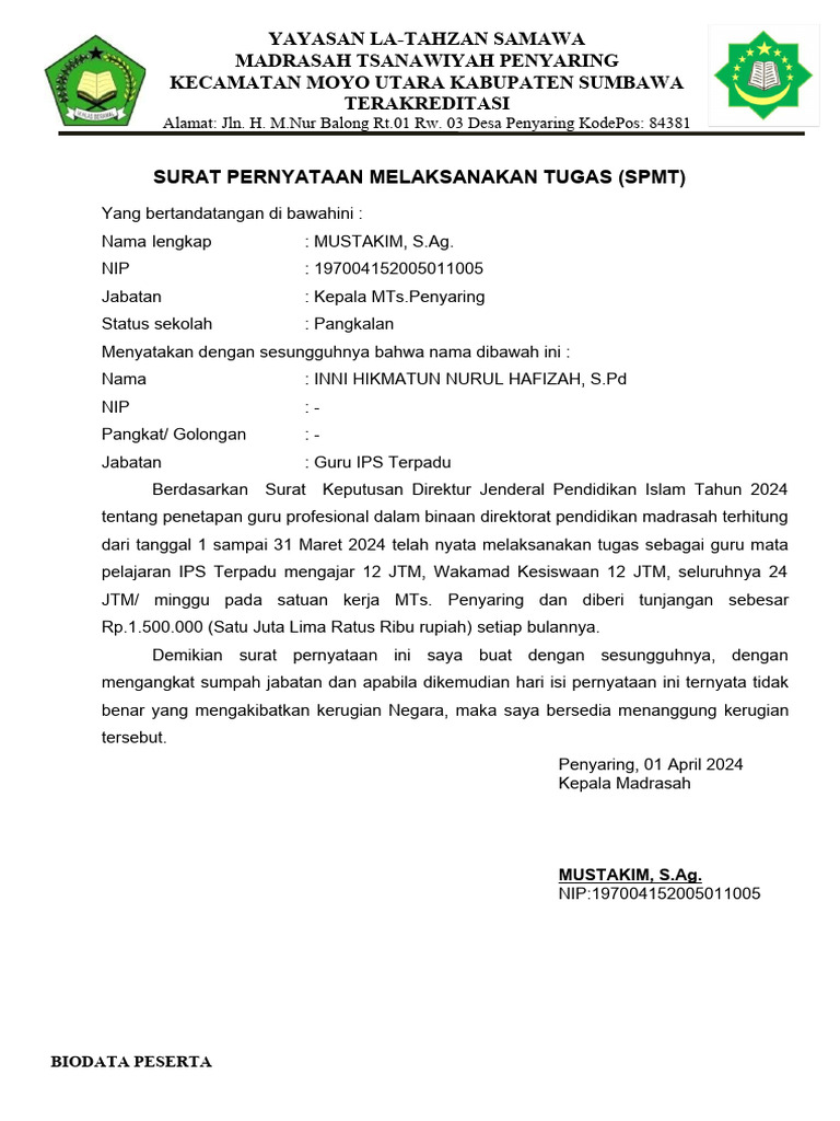SPMT Hikmah | PDF