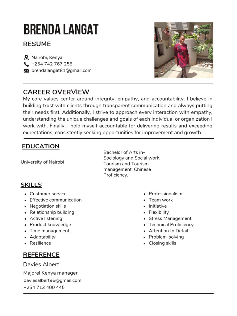 BL. Resume 2024 | PDF | Sales | Business