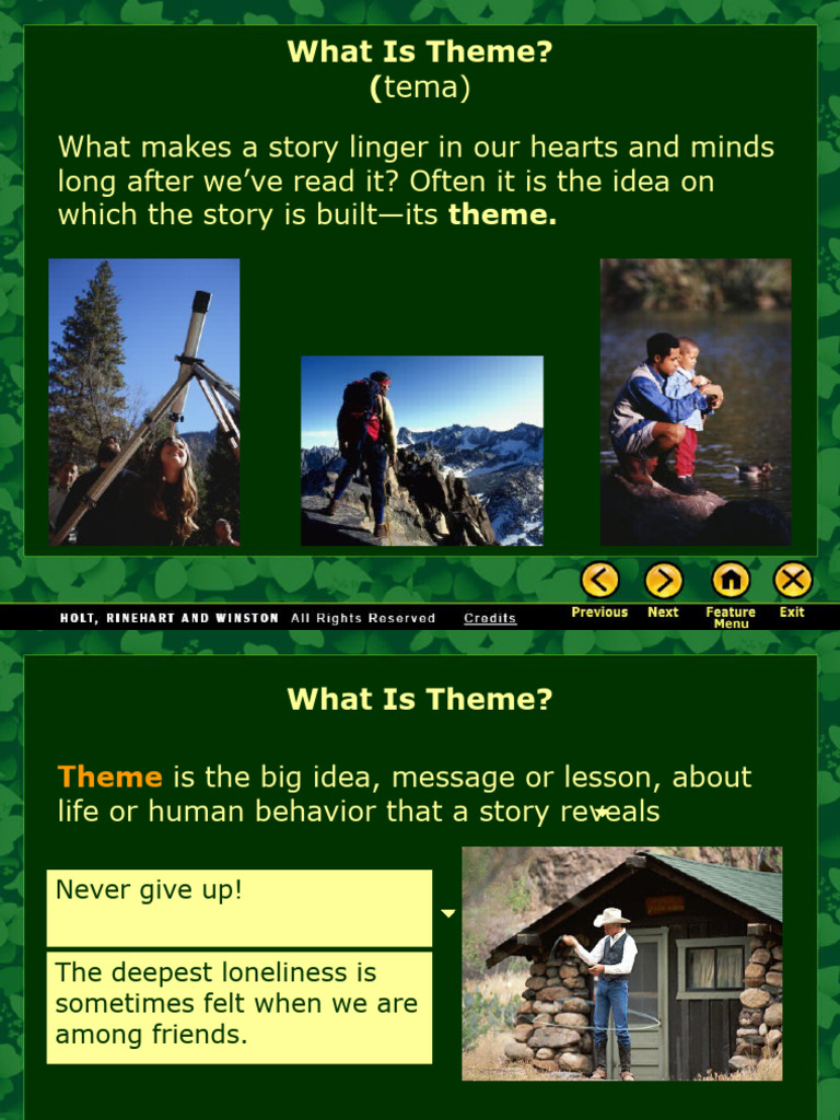 Theme Notes | PDF | Saki