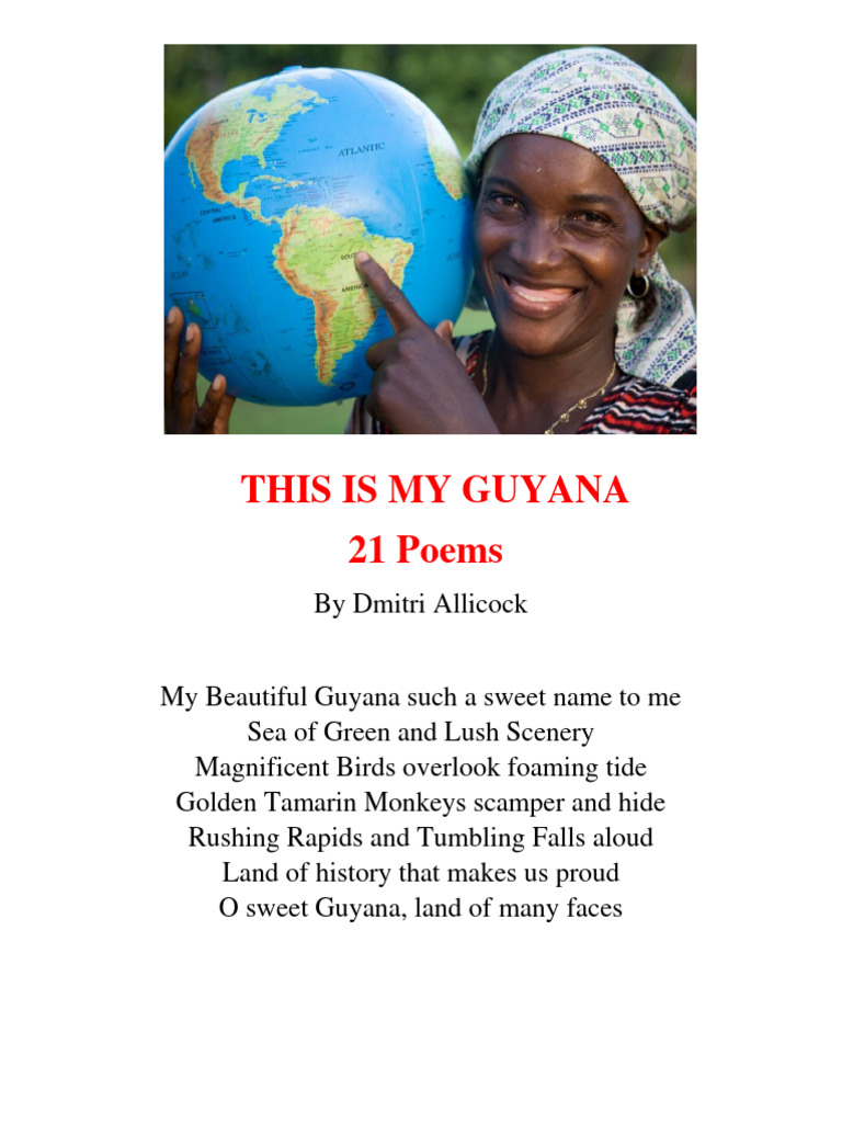 This Is My Guyana 21 Poems by Dmitri Allicock2 | PDF