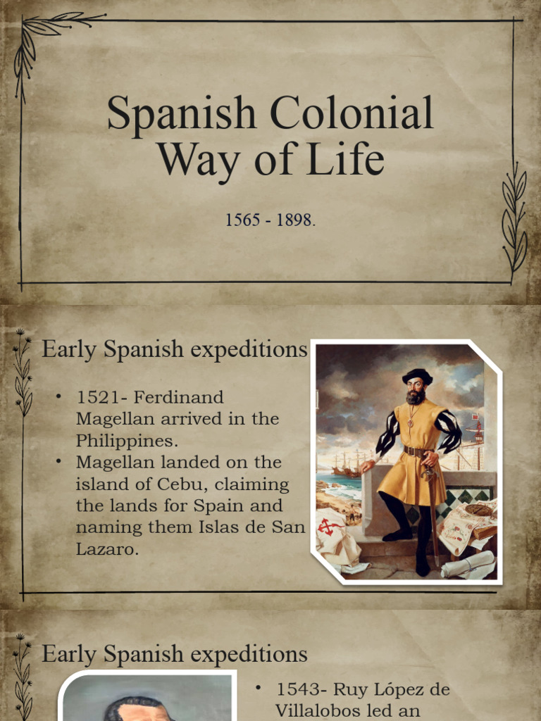 RPH - Spanish Colonization Way of Life | PDF | Philippines | Spanish Empire