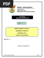 Lesson Plan Sepedi | PDF