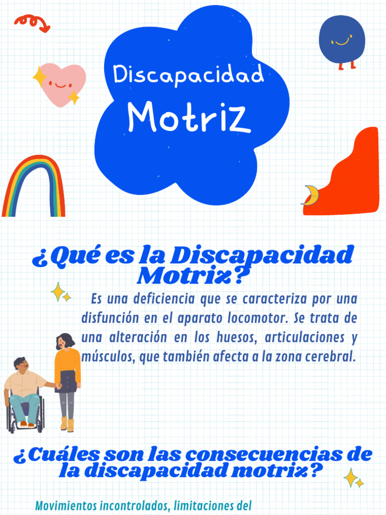 Discapacidad Motriz: Causas y Consecuencias | PDF | Relaciones personales, crianza y desarrollo ...