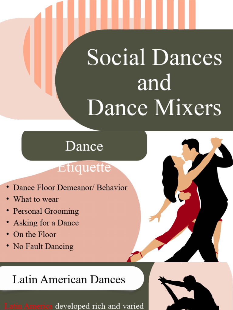 Social Dances and Dance Mixers | PDF | Ballroom Dance | Competitive Dance