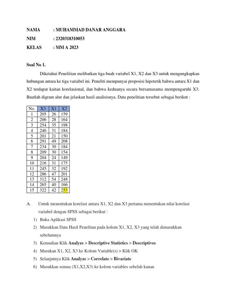Korelasi Regresi Statistika | PDF