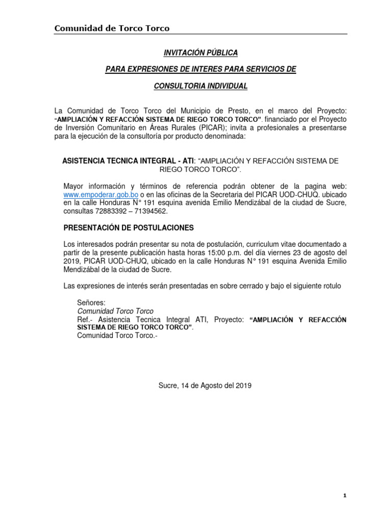 5d5697377dc15 - Sol - Exp.Interes ATI Proy - Riego Com - Torco Torco ...