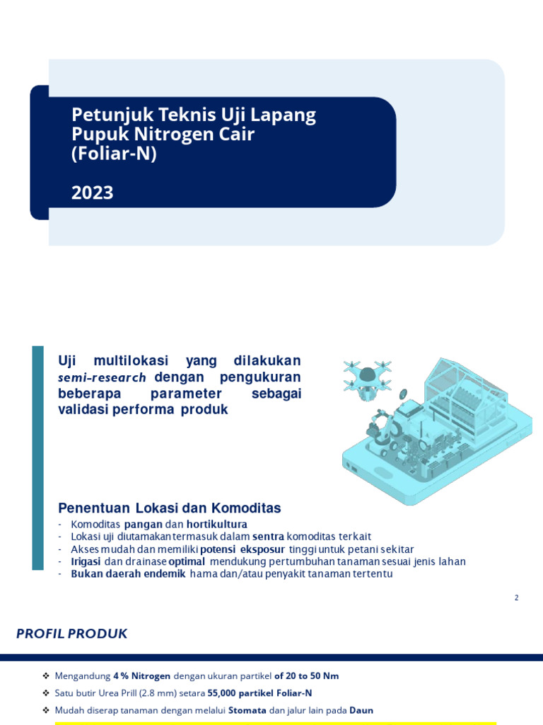Juknis Uji Lapang 2023 - 2 | PDF