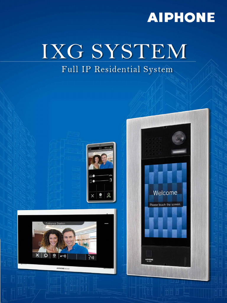 Ixg Aiphone | PDF | Computer Network | Ip Address