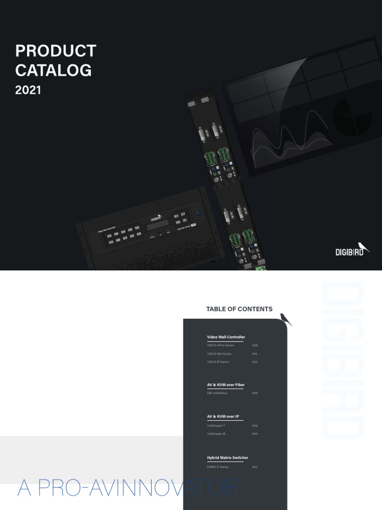 FNTSI DigiBird Product Catalog | PDF | Hdmi | Codec
