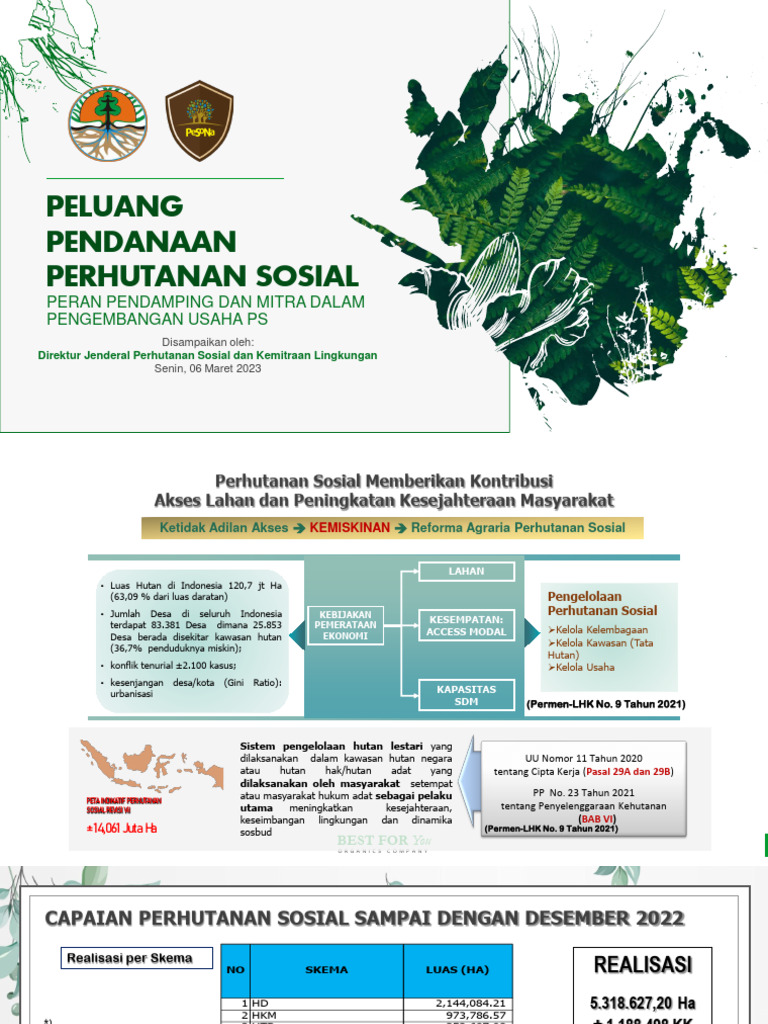 PPT-DIRJEN - PSKL-WEBINAR - BPDLH 050323 Edit | PDF