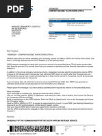 ITR14 Company Tax Return Guide | PDF | Taxes | Corporate Tax