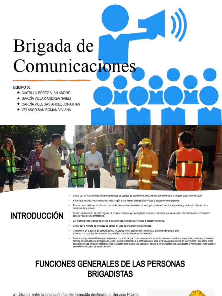 Brigada De Comunicaciones Pdf Defensa Civil
