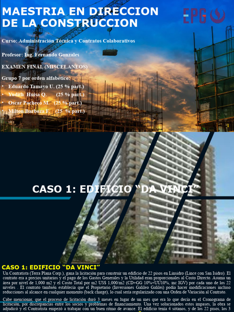Análisis de Contratos en Construcción | PDF | Sic