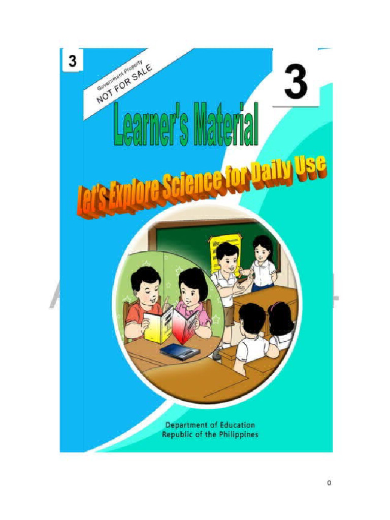 Lets Explore Science For Daily Use Learners Material | PDF